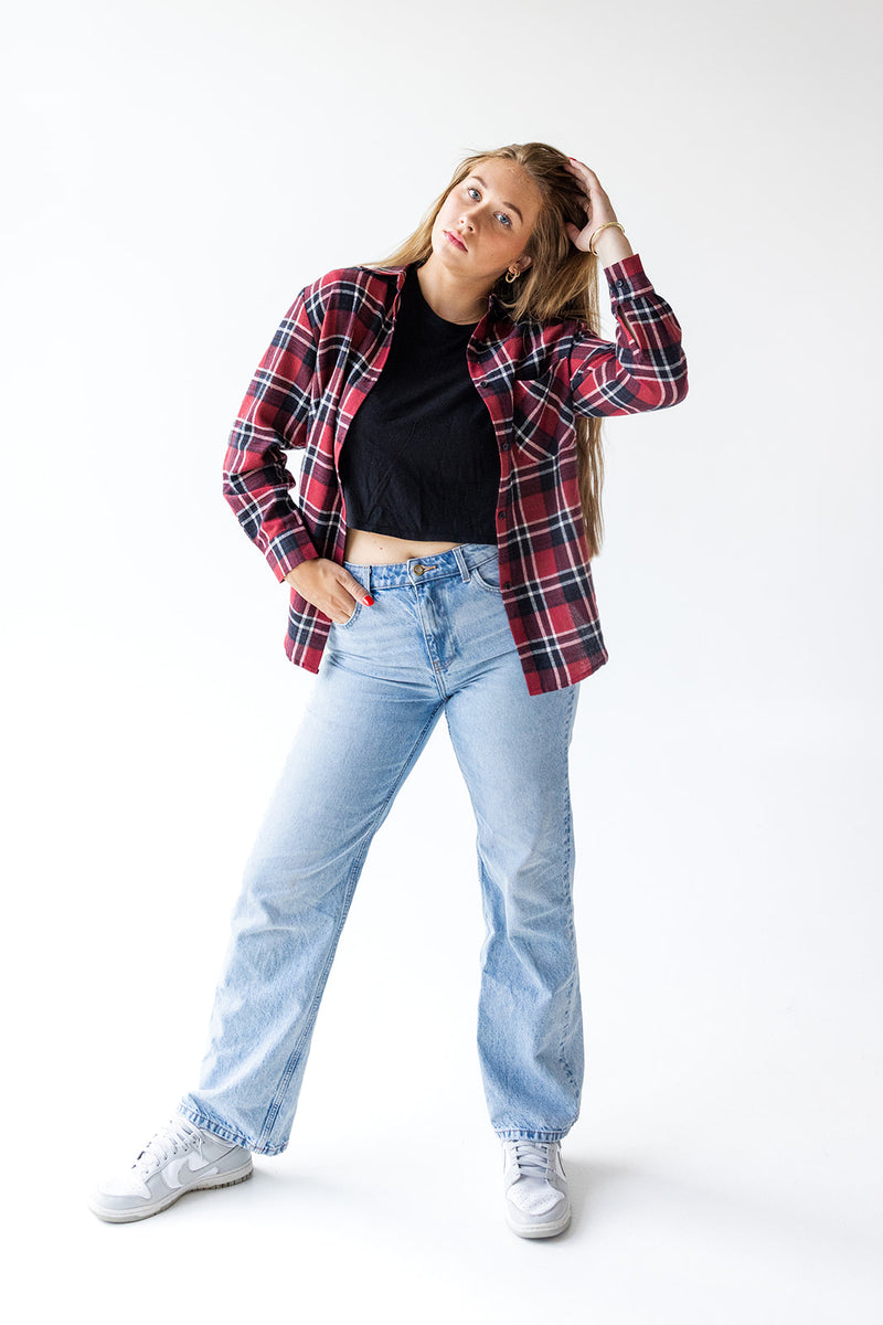 Ohio State Dunn Dream Oversized Plaid – Gameday Social Apparel Co.
